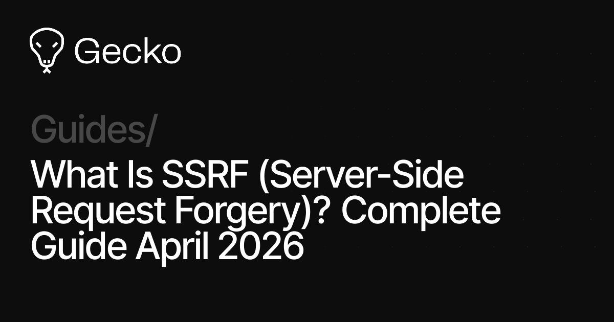 What Is SSRF (Server-Side Request Forgery)? Complete Guide April 2026 ...